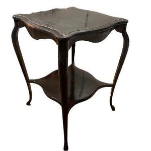 Antique Wood Parlor Table - Etsy
