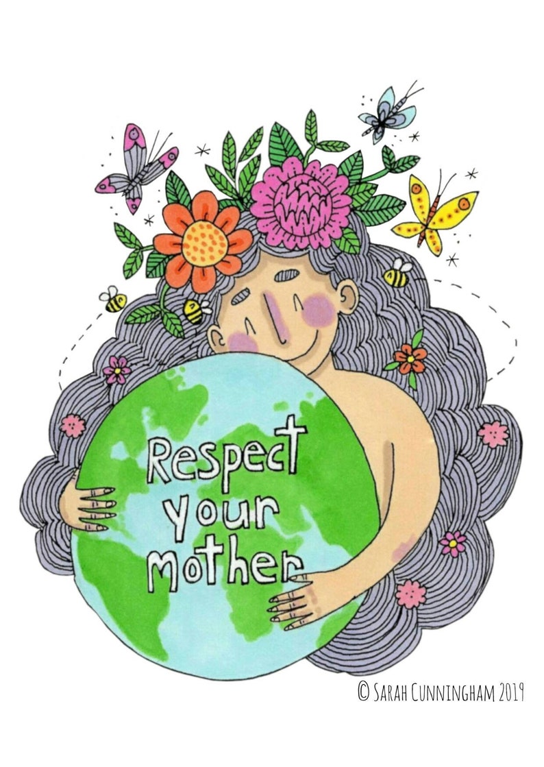 Respect Your Mother A4 Print - Etsy