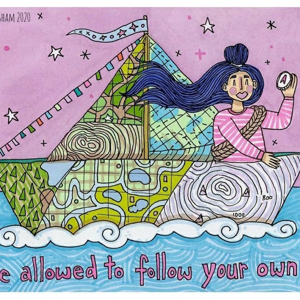 Follow Your Own Path - Etsy