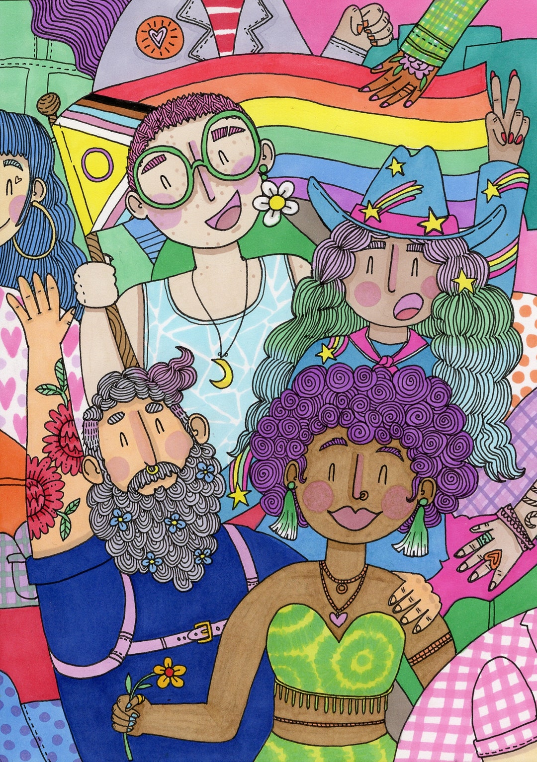 Pride, A4 Print - Etsy