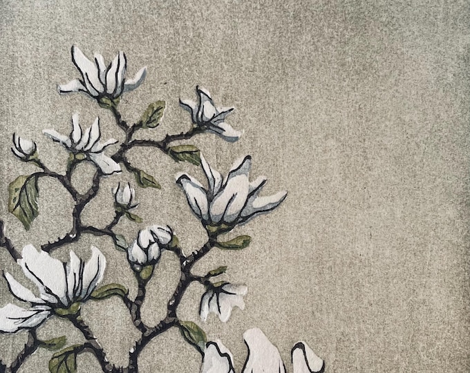 Woodblock Print - Tree No. 39 Moku Hanga Fine Art Print Artist Proof - Etsy