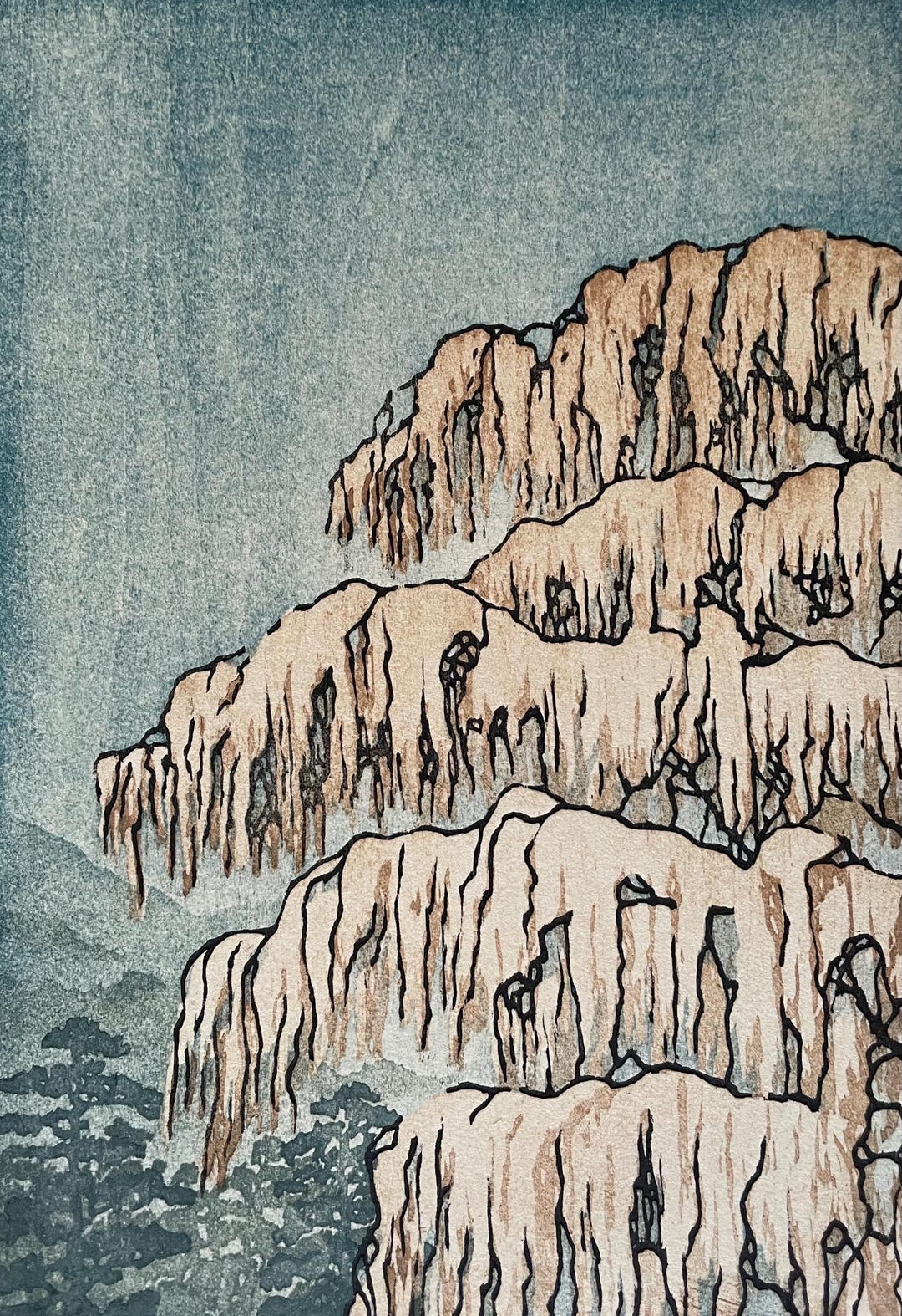 Woodblock Print Tree No. 16 Limited Edition Hand-pulled Block Print ...