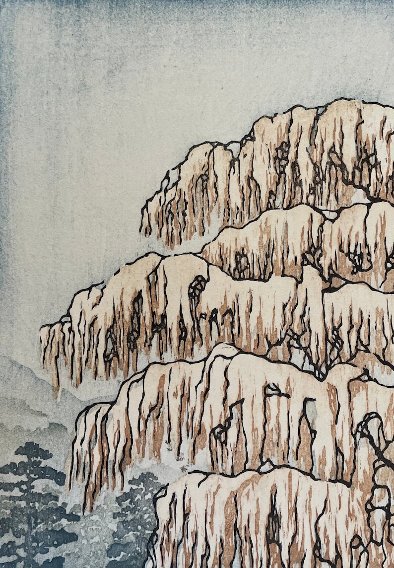 Woodblock Print Tree No. 16 Limited Edition Hand-pulled Block - Etsy