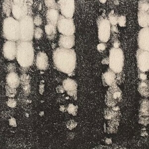 Original Monotype Forest Landscape Hand Pulled Fine Art Print - Etsy