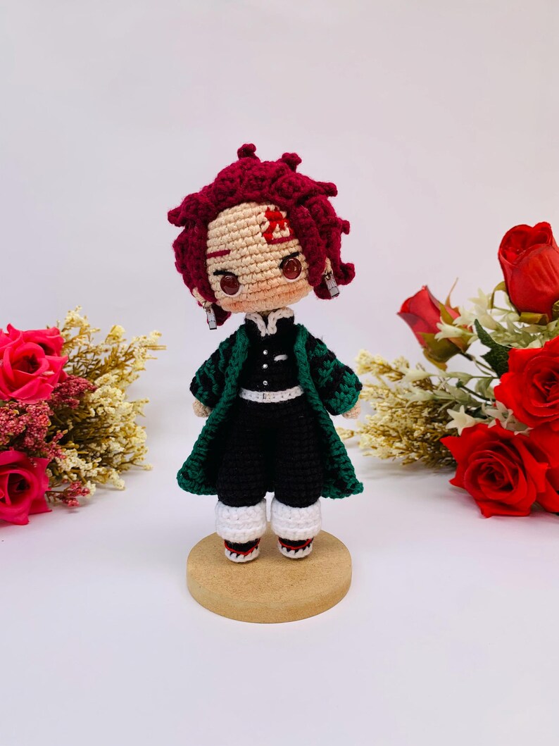 Mini Tanjiro - Demon Slayer (crochet PDF Pattern) - Etsy