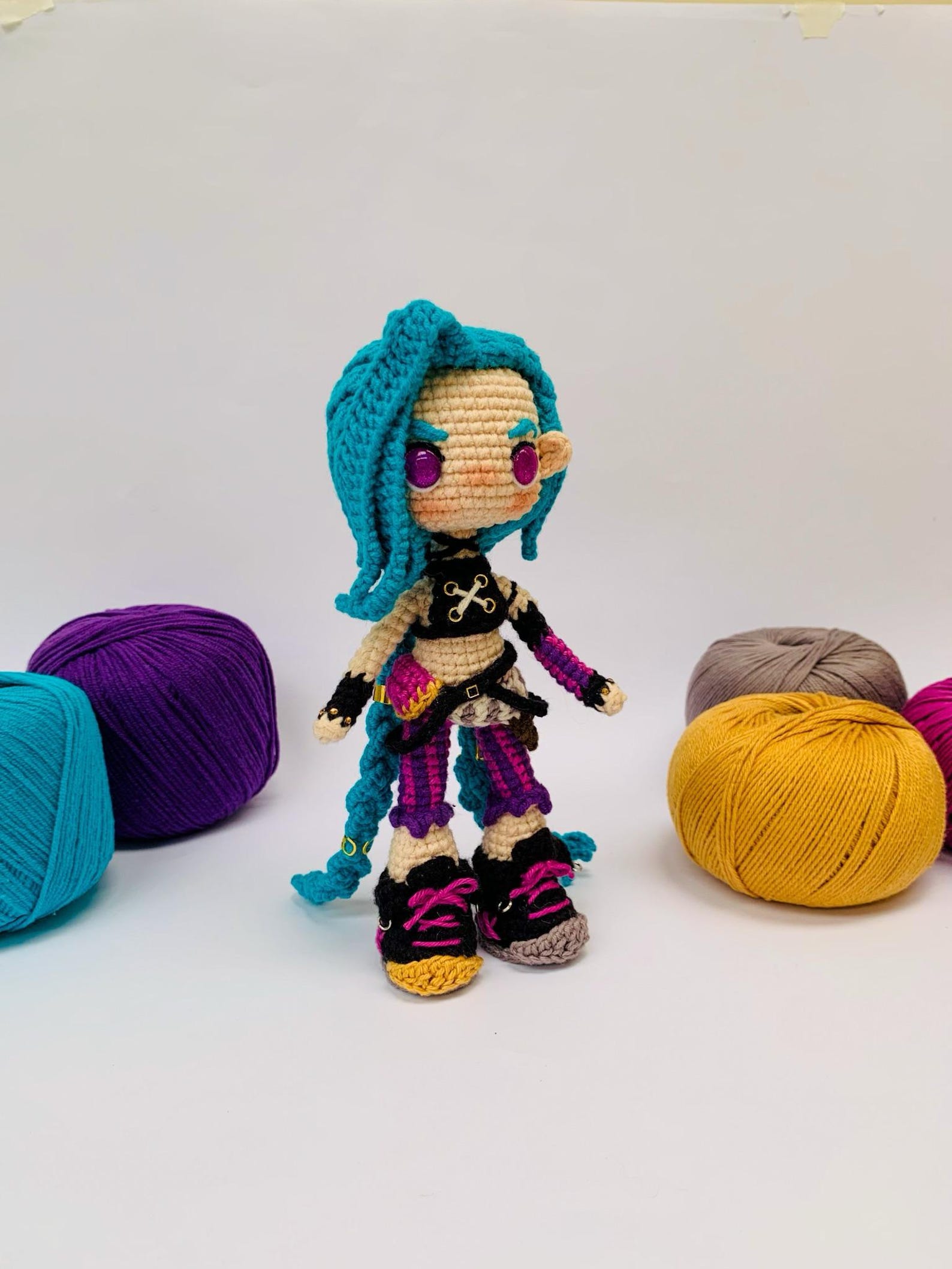 Jinx - Arcane (crochet PDF Pattern) - Etsy