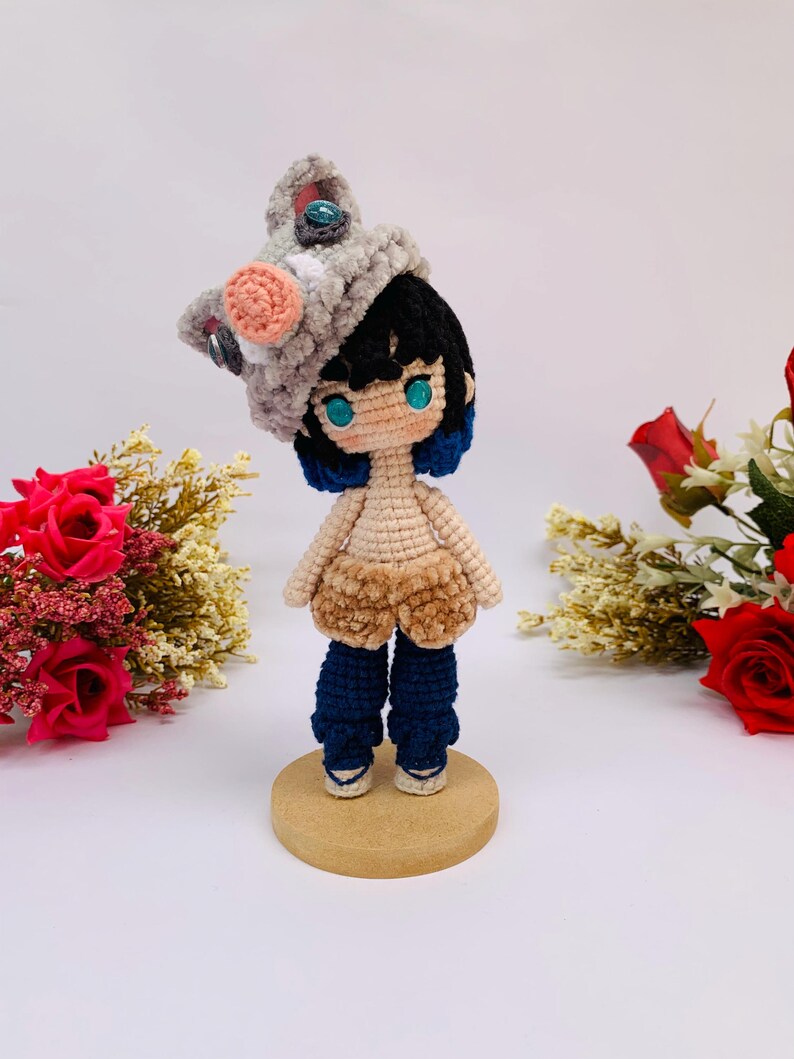 Mini Inosuke - Demon Slayer (crochet PDF Pattern) - Etsy