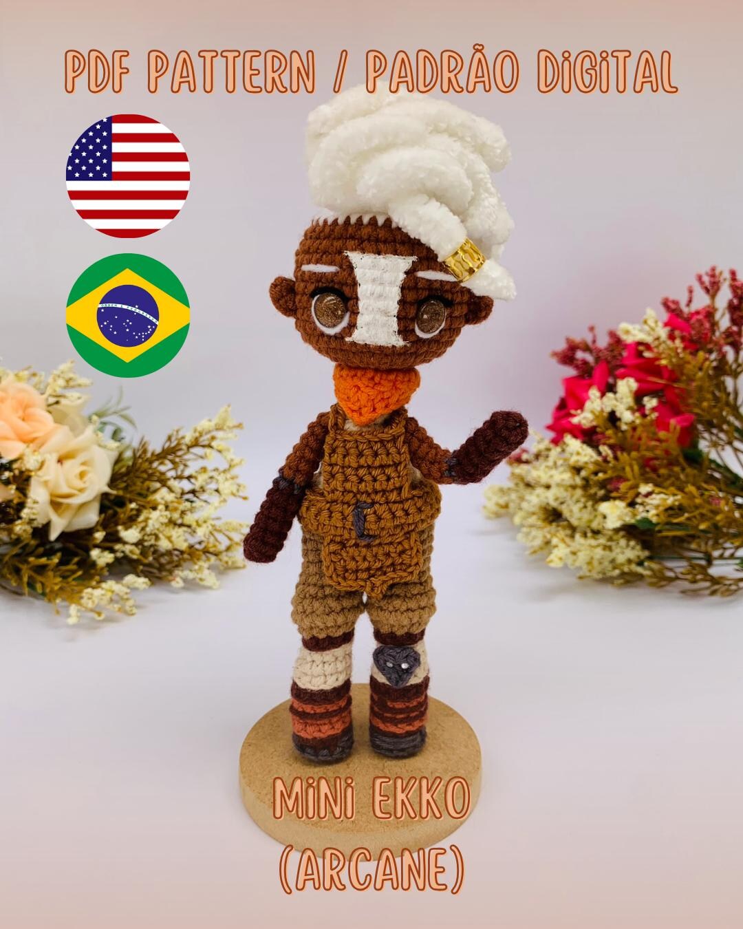 Mini Ekko - Arcane (crochet PDF Pattern) - Etsy