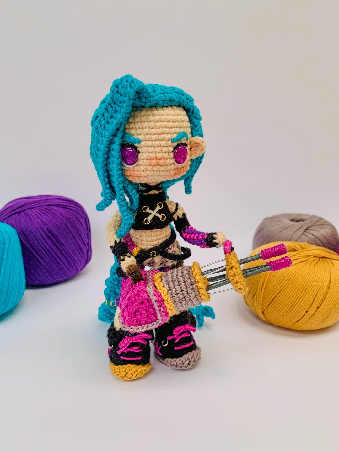 Combo: Jinx and Powpow (crochet PDF Pattern) - Etsy