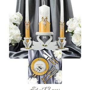 Complete Wedding Accessories Set for Bride and Groom, Personalized ...