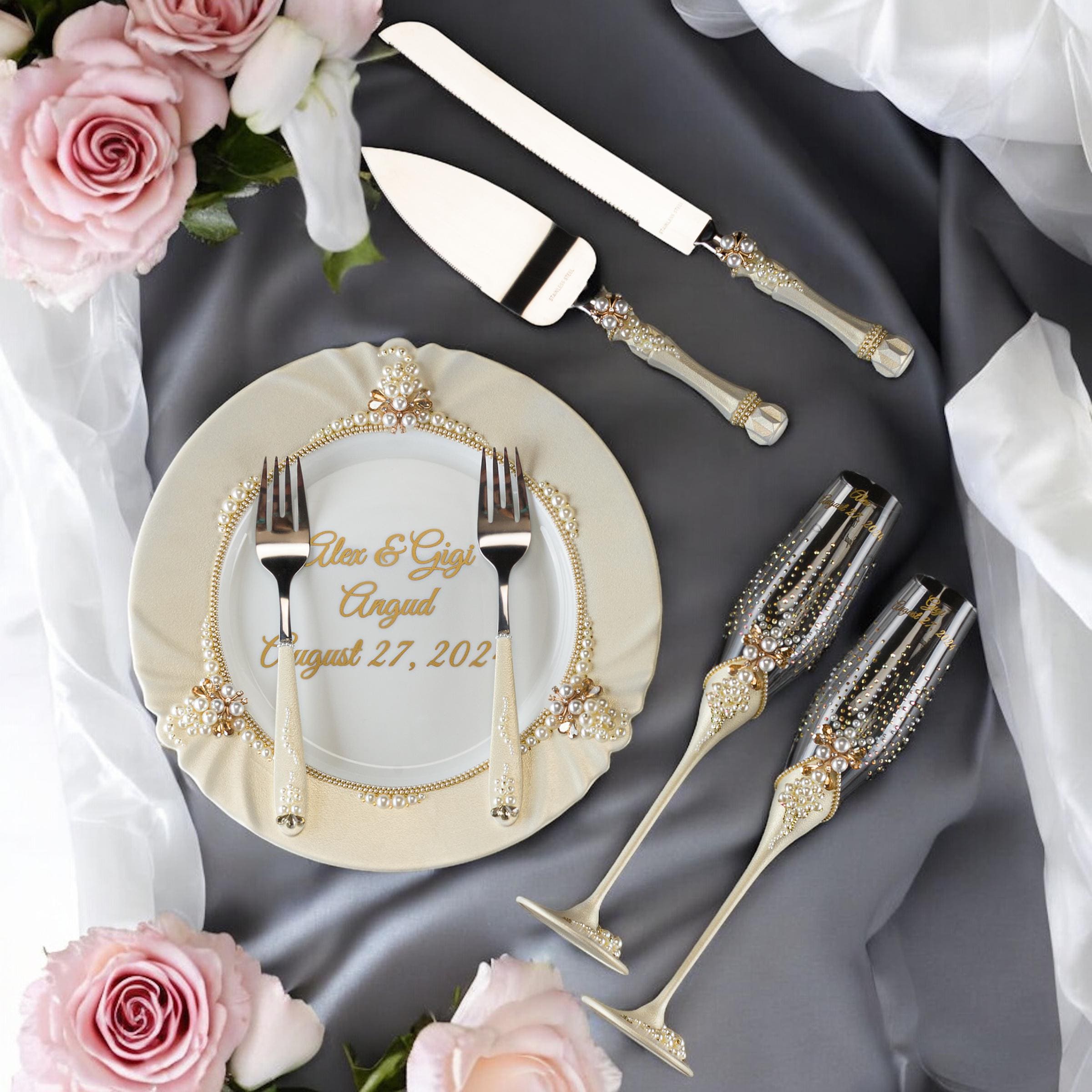 Elegant Wedding Set for Ceremony and Reception, Luxury Personalized ...