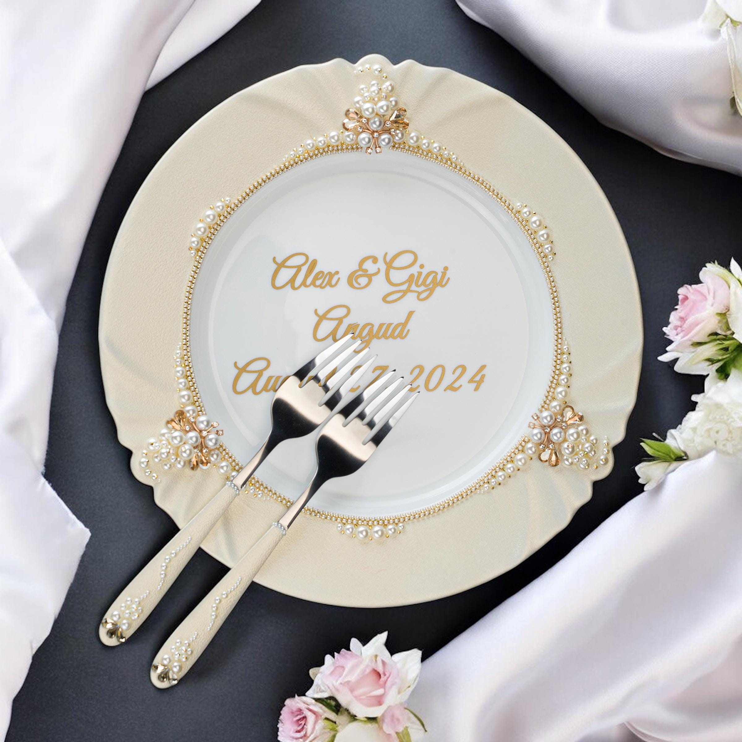 Elegant Wedding Set for Ceremony and Reception, Luxury Personalized ...