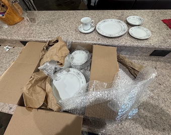 Set of 4 Vintage Diane Fine Porcelain China Dessert Berry Bowls by Wade ...