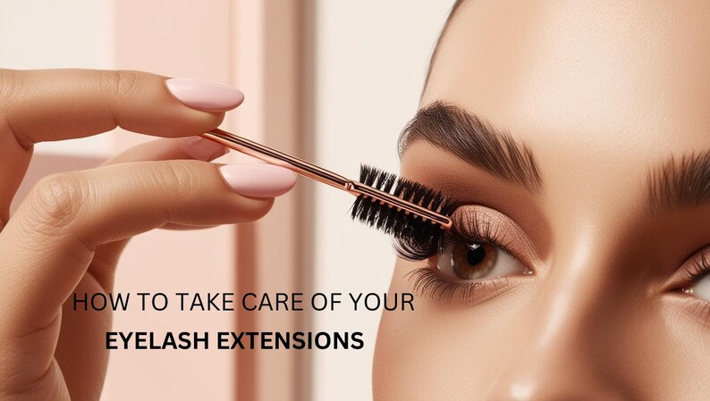Lash Extension Care Guide – Printable Aftercare Tips for Long-lasting ...