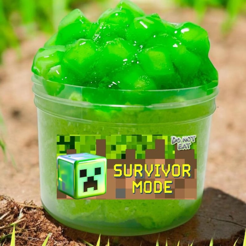 Jelly Cube Slime - Etsy