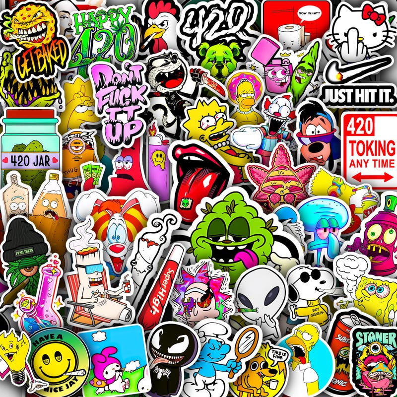 Weed Stickers - Etsy