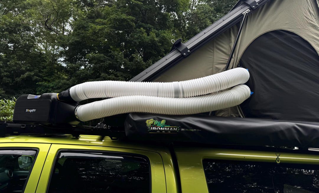 Bouge-rv A/C Return Duct for Exterior Placement & Tent Dual Zipper ...