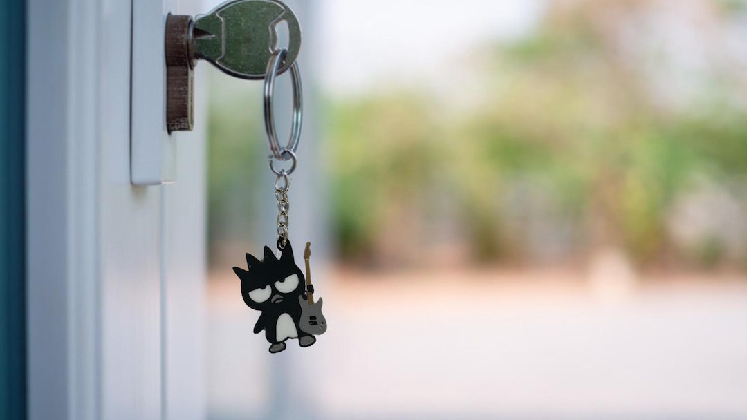 Badtz Maru Guitar Keychain – for Rockstars & Sanrio Fans! - Etsy