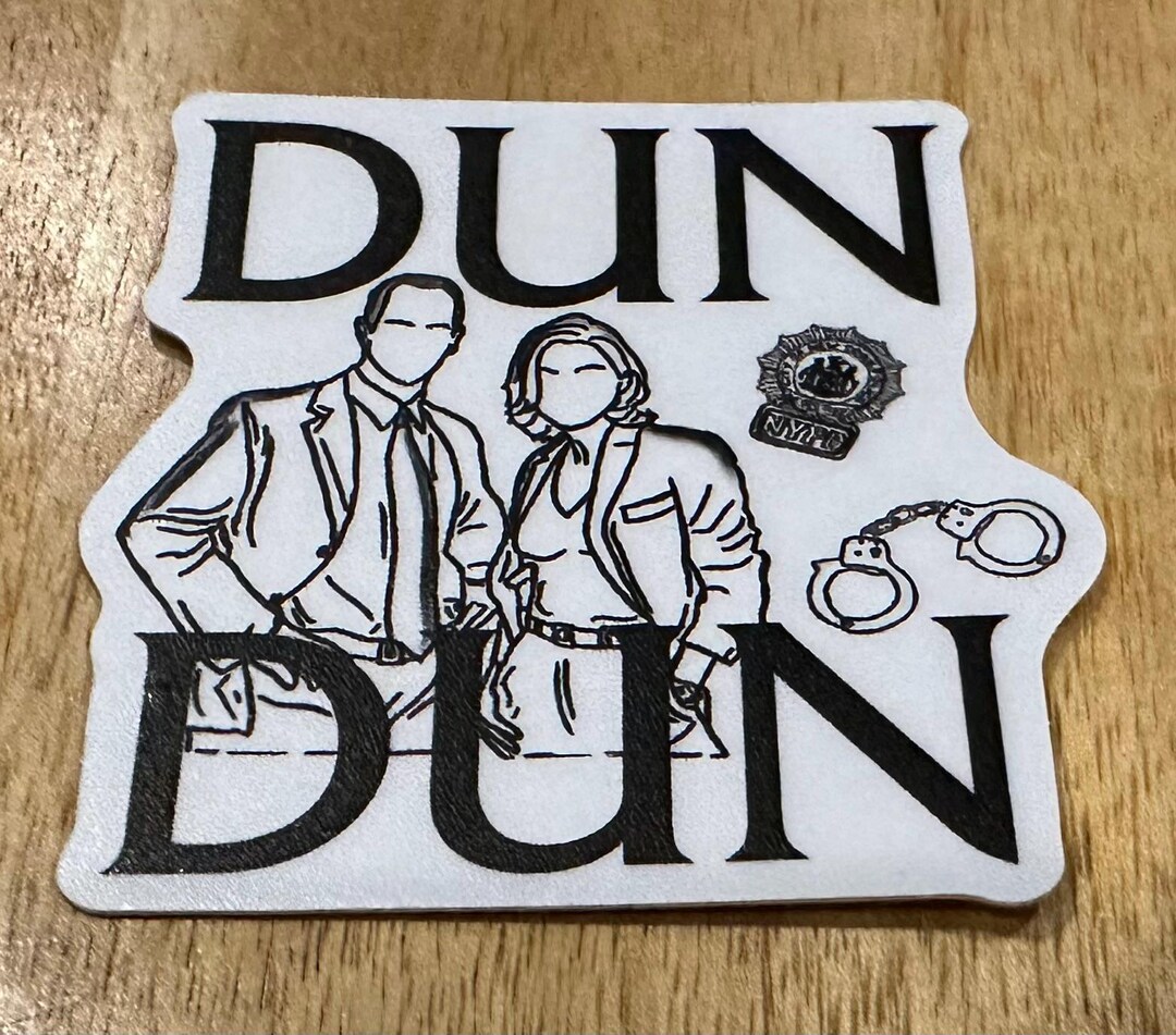 Law & Order SVU - Benson and Stabler - Black and White "dun Dun ...