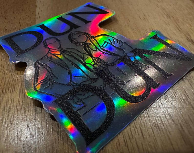 Law & Order SVU Holographic Sticker – Benson and Stabler "dun Dun" - Etsy