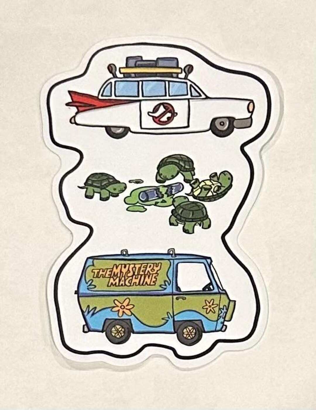 Nostalgic Ghostbusters (ecto-1) - Teenage Mutant Ninja Turtles Origin ...