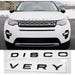 Set of 2 Bonnet Tailgate Lettering for Land Rover DISCOVERY 5 Front ...