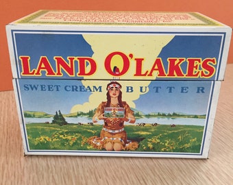 Land O Lakes Box - Etsy