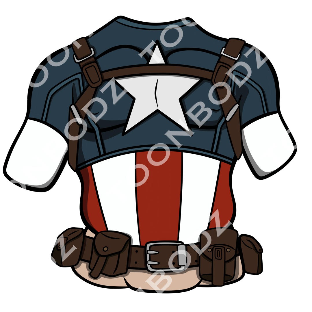 The "captain America" Torso - Etsy