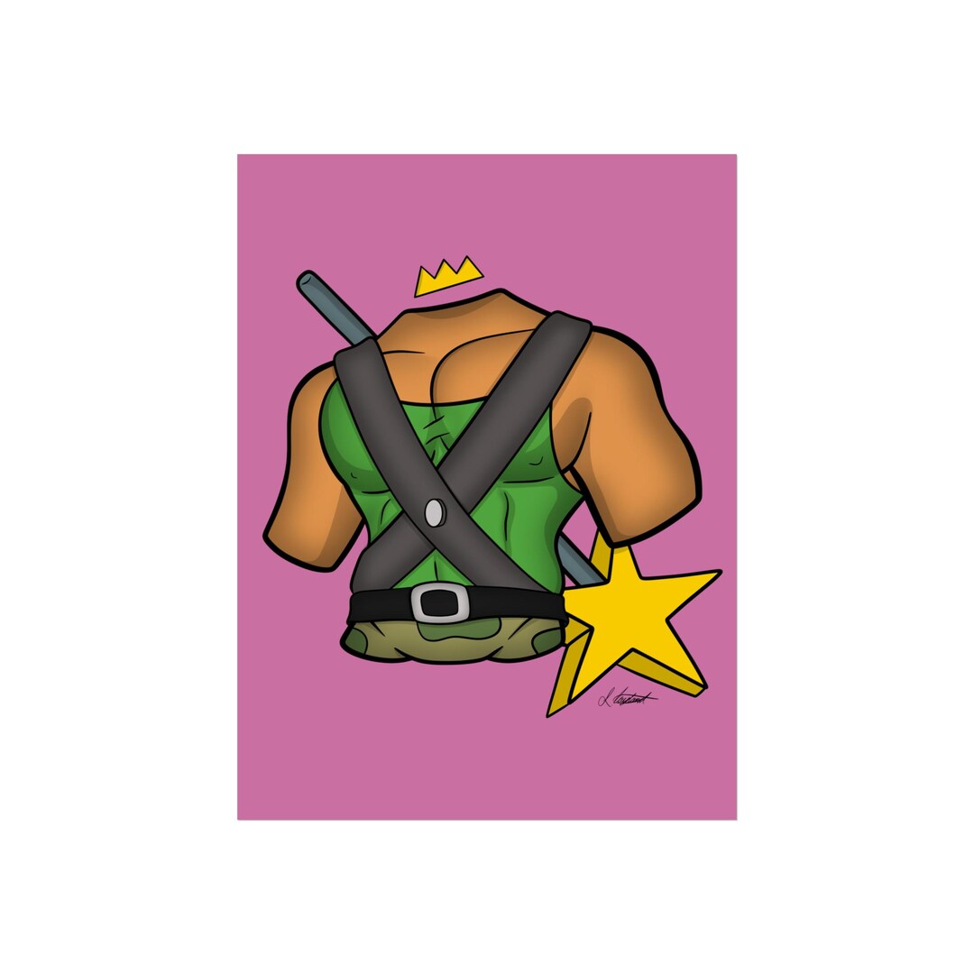 The jorgen Von Strangle Torso Poster - Etsy