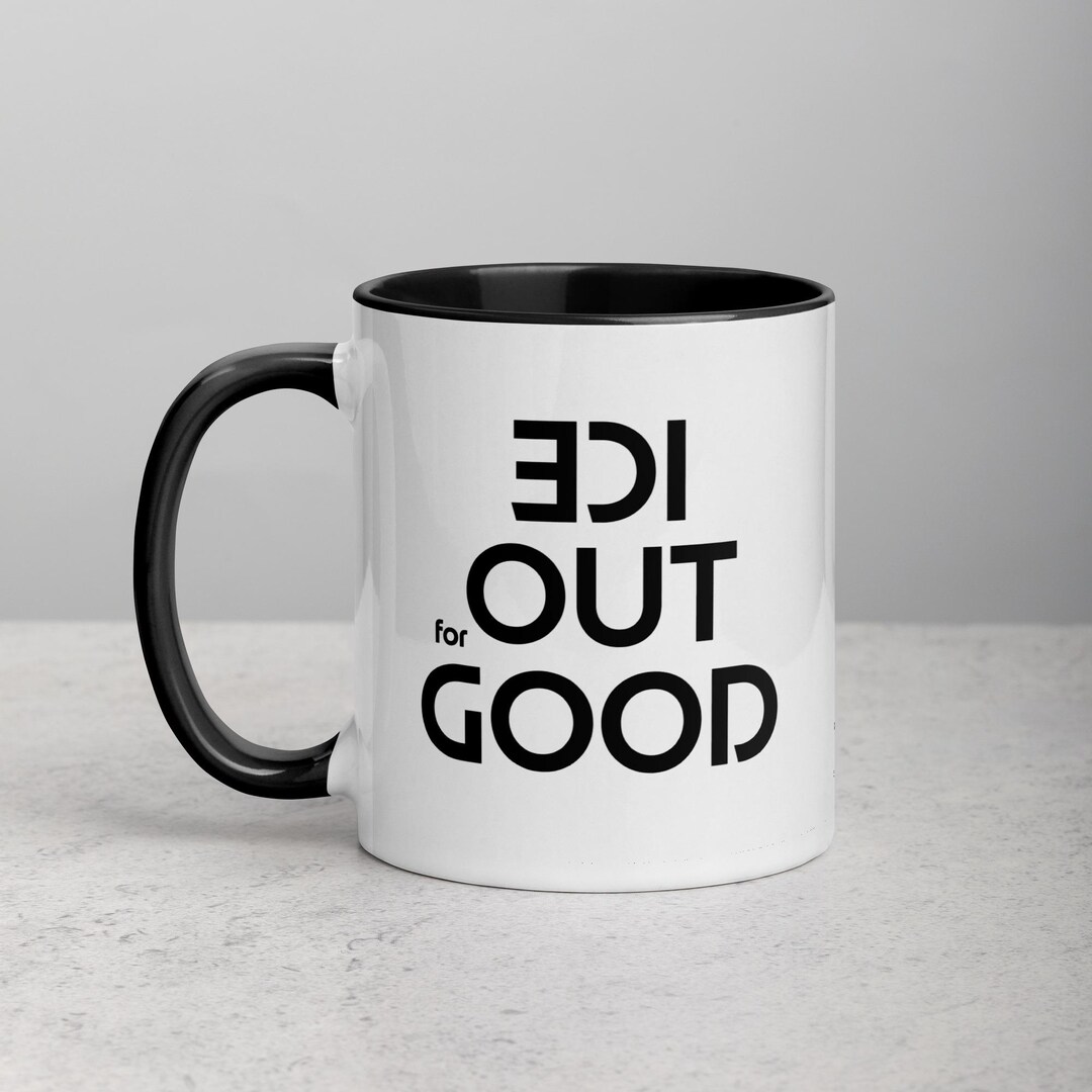 ICE Out for Good Mug, Renee Nicole Good Protest Art, Two-tone Ceramic ...