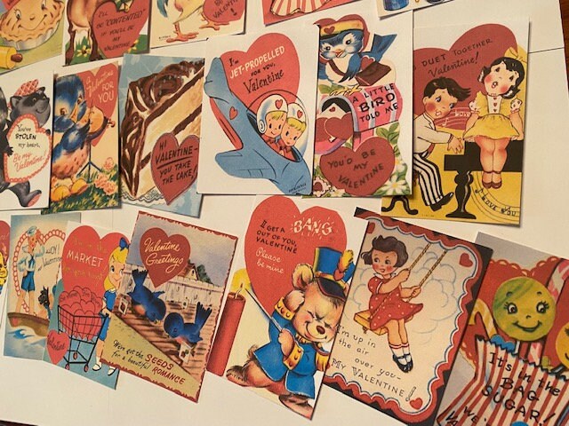 Craft Supplies & Tools Die Cuts Valentine Die cuts/Gift Tags Paper ...