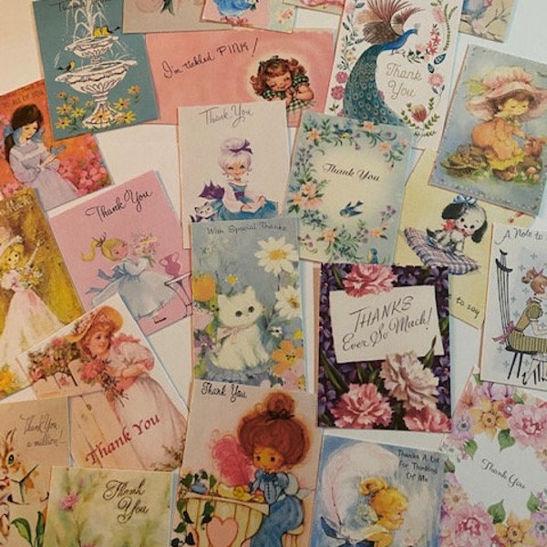 Vintage Style Card - Etsy