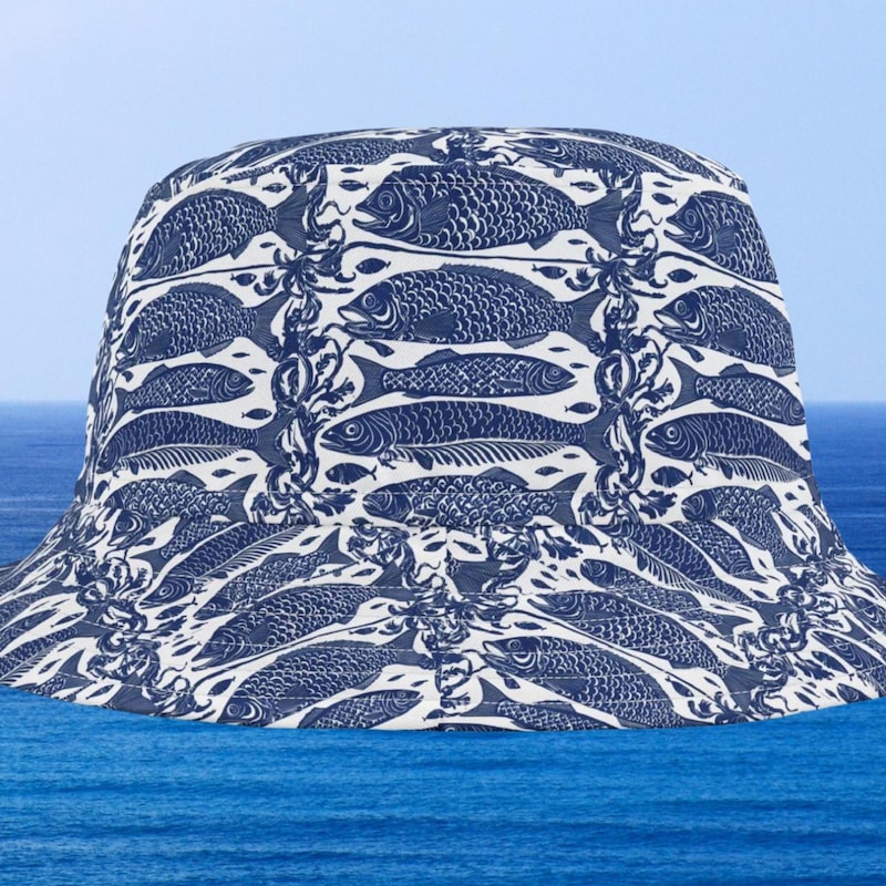 Fishing Bucket Hat - Etsy