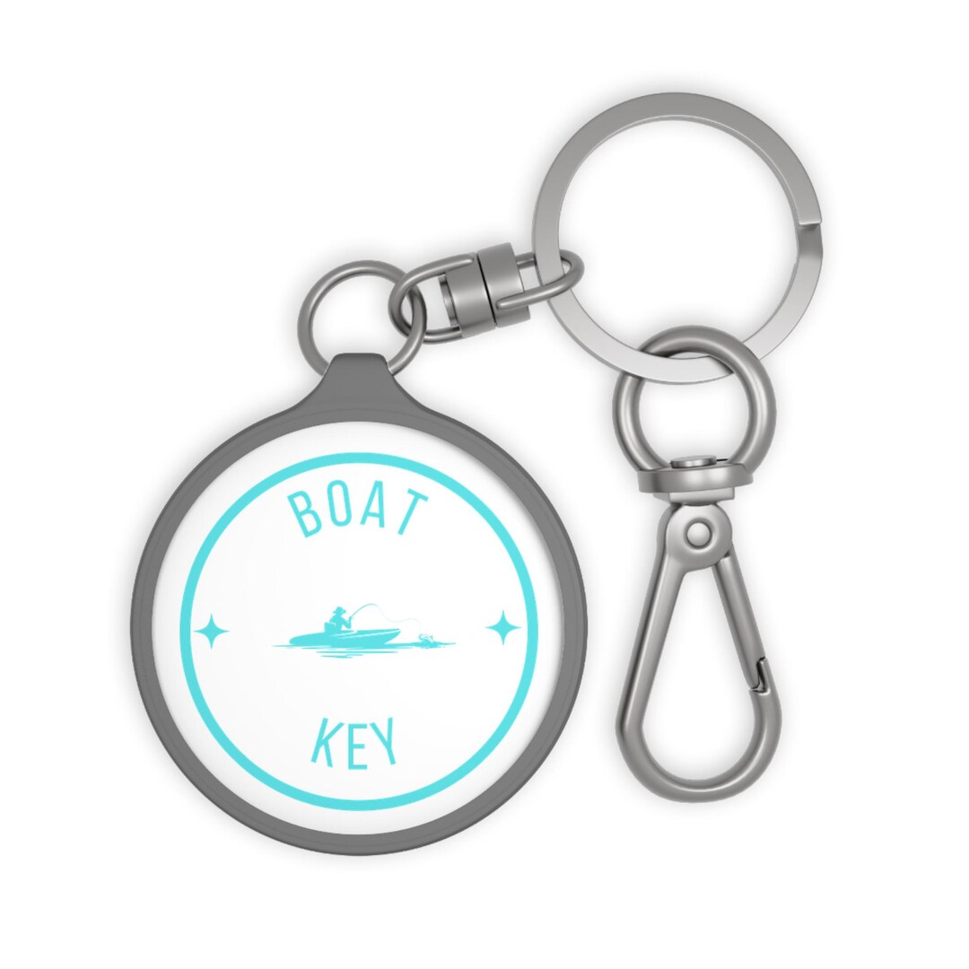 Boat Keychain | Nautical Key Ring for Airbnb & Vrbo Rentals | Vacation ...