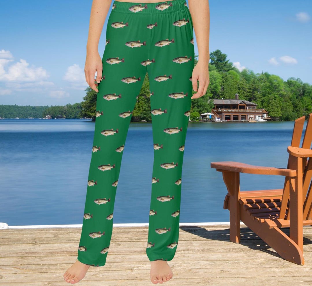 Bass Fishing Kids Lounge Pants, Cozy Pajama Bottoms, Fishing Gift for ...