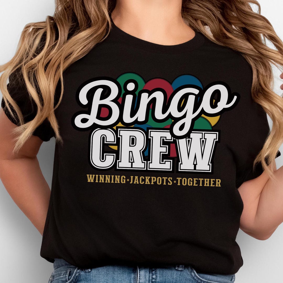 Bingo Crew Tshirt, Bingo Squad, Unisex Tshirt, Bingo Fan, Bingo Gift ...