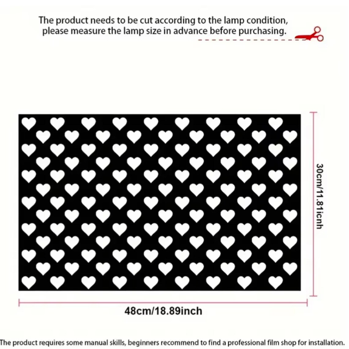 Car Light Stickers Universal Black LOVE Taillight Vinyl Film - Etsy