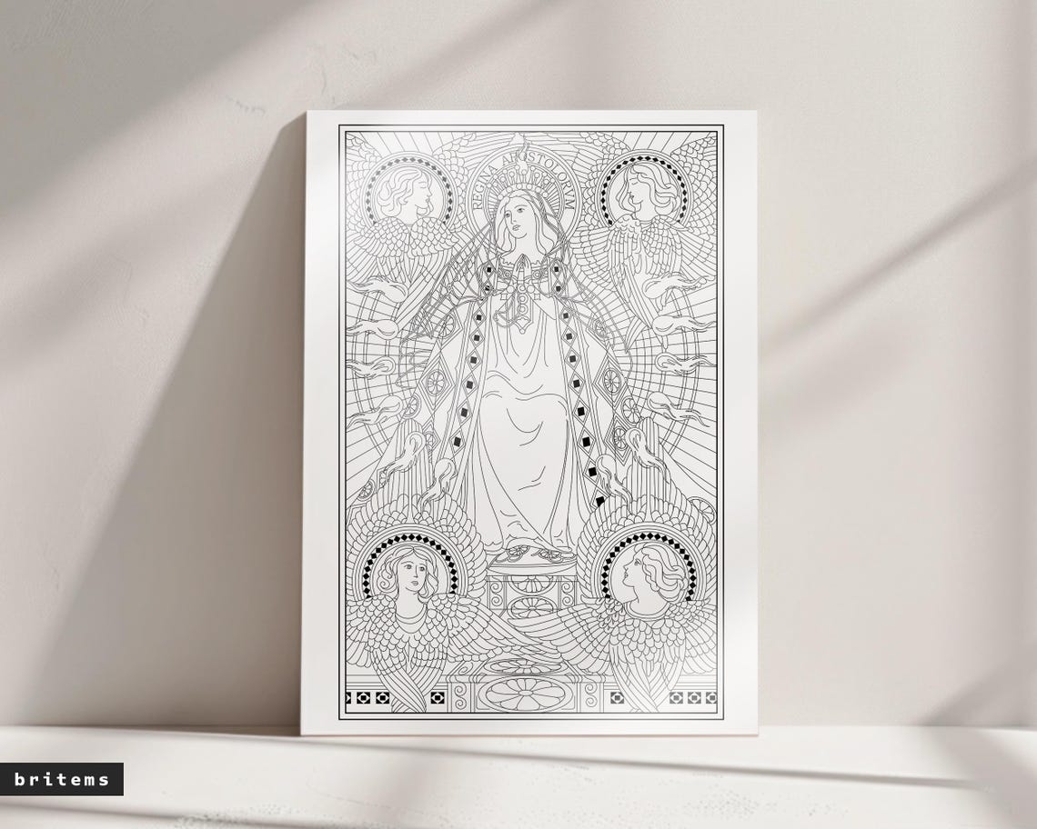 Regina Apostolorum, Litany of Loreto, Ezio Anichini, Mary, Angel ...