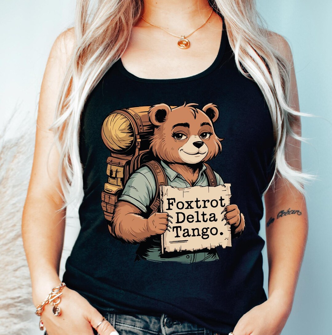 Foxtrot Delta Tango Top Tank, Resist & Persist Republican Racerback ...