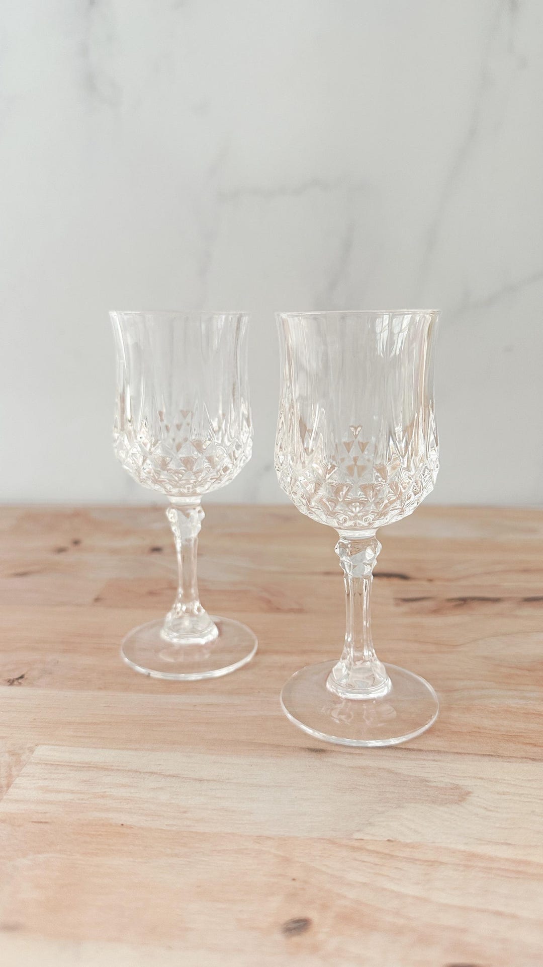 Set of 2 Vintage Mini Crystal Glasses – Cristal D’arques Longchamp 24% ...