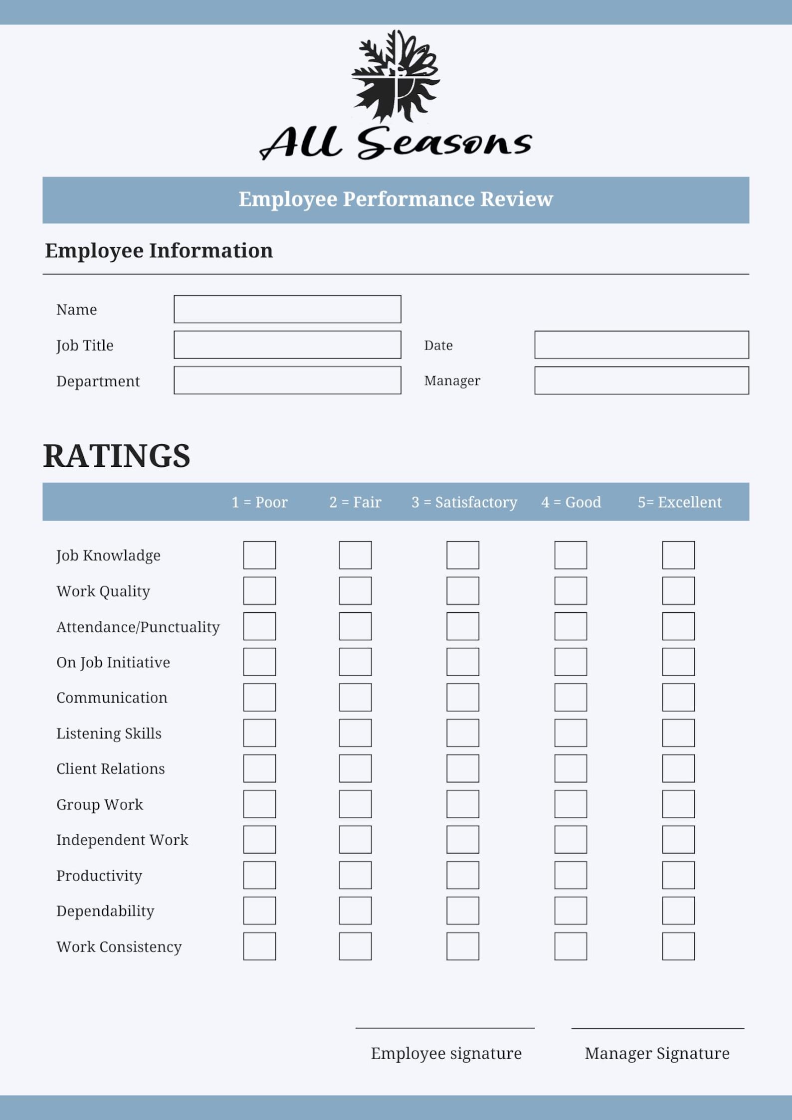 Employee One-on-one Meeting Template | Editable Canva Design | Instant ...