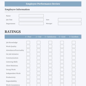 Employee One-on-one Meeting Template | Editable Canva Design | Instant ...