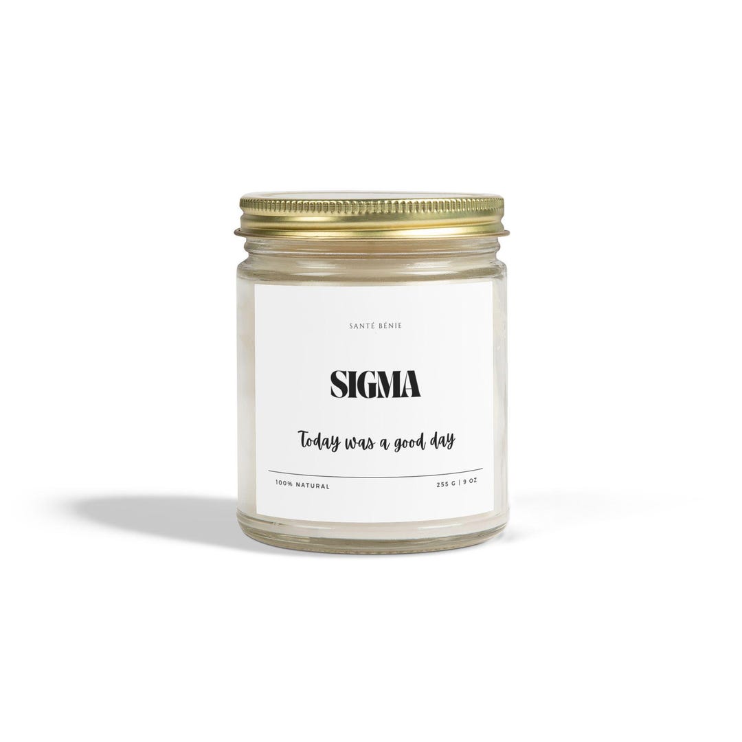 Scented Candle, Tween, Teen Humorous Candle sigma. Today Was a Good Day ...