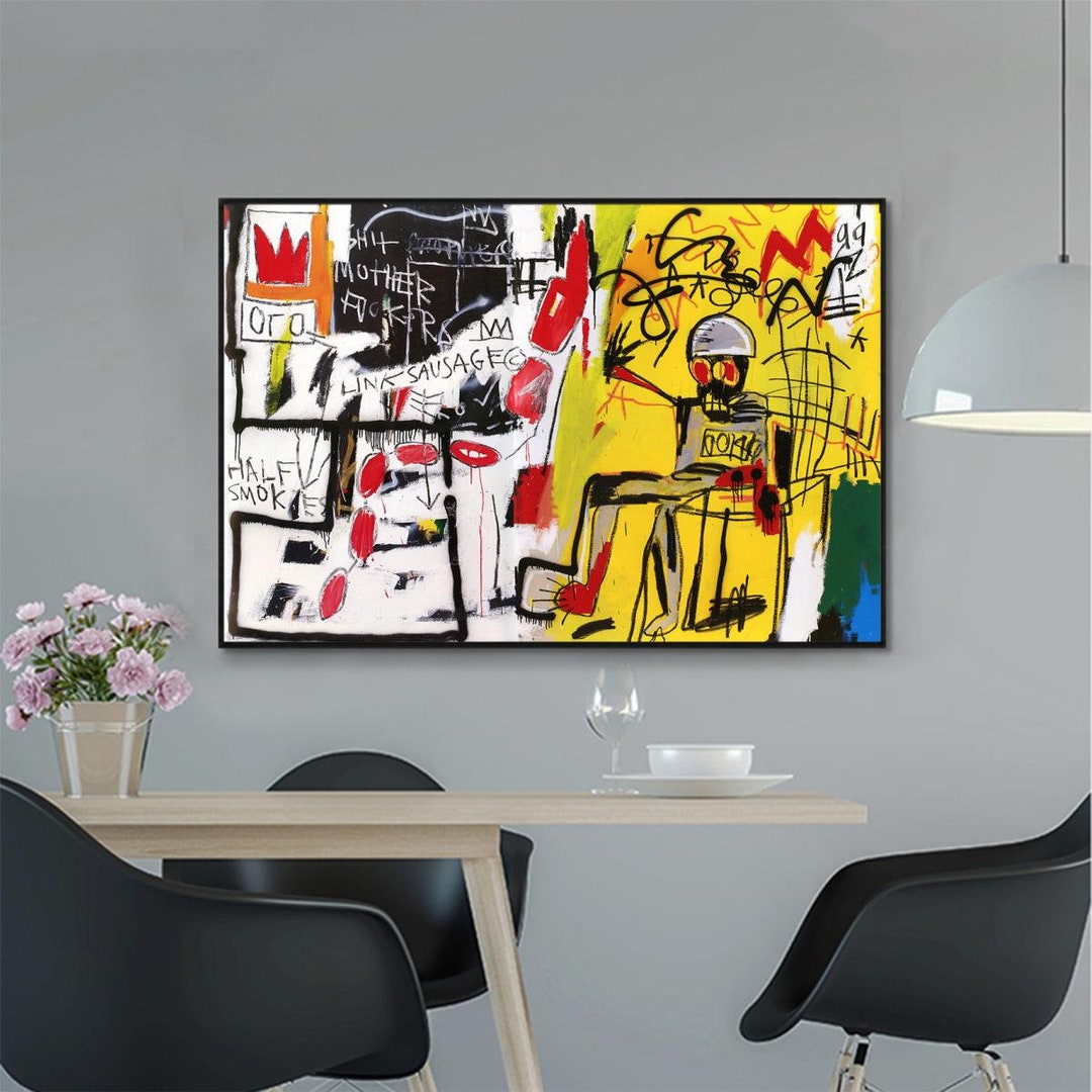 Electric Chair-jean Michel Basquiat,fine Art Prints,king of Street Art ...