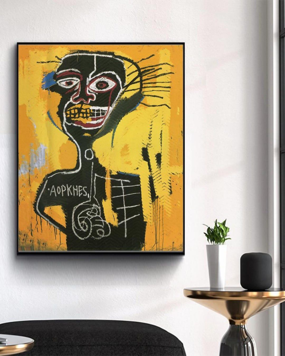 Cabeza-jean-michel Basquiat,fine Art Prints,king of Street Art ...