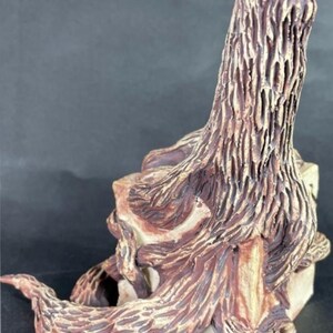 Tree Trunk Sculpture, Tree Roots Sculpture, Ceramic Sculpture - Etsy