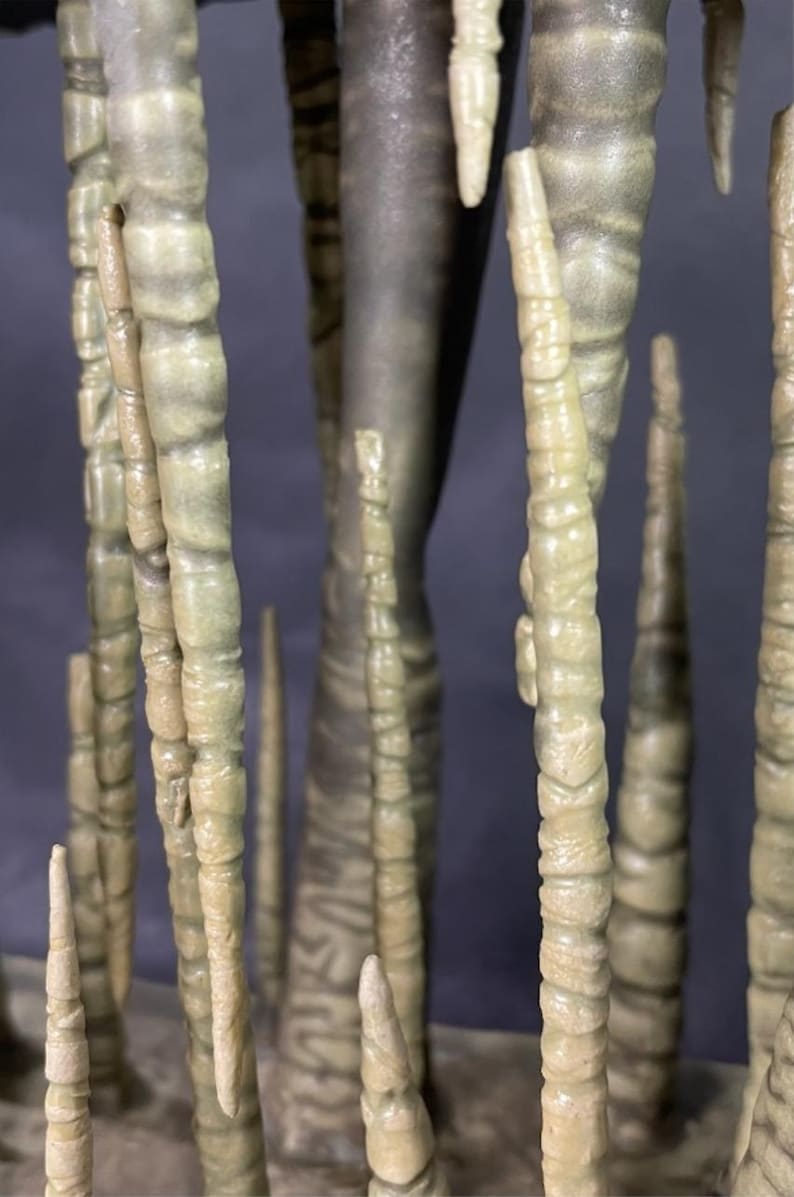 Abstract Sculpture, Stalactite Stalagmite Sculpture, Ceramic Sculpture ...