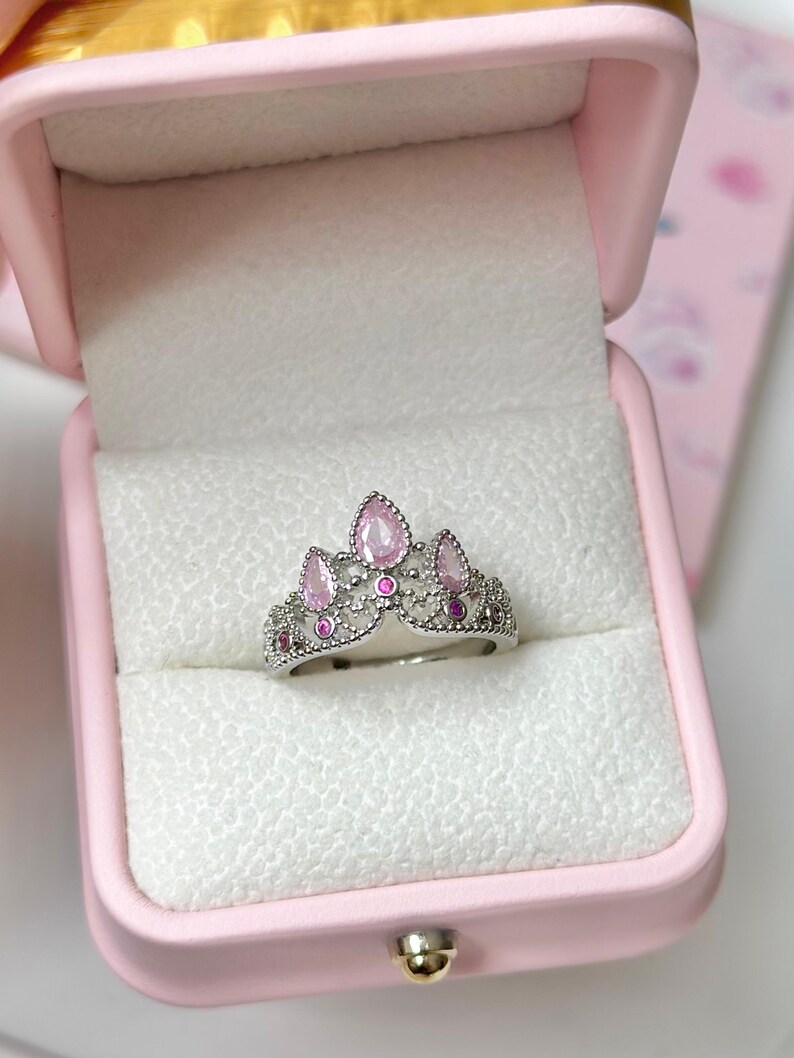 Adjustable Tangled Rapunzel Crown Ring - Etsy