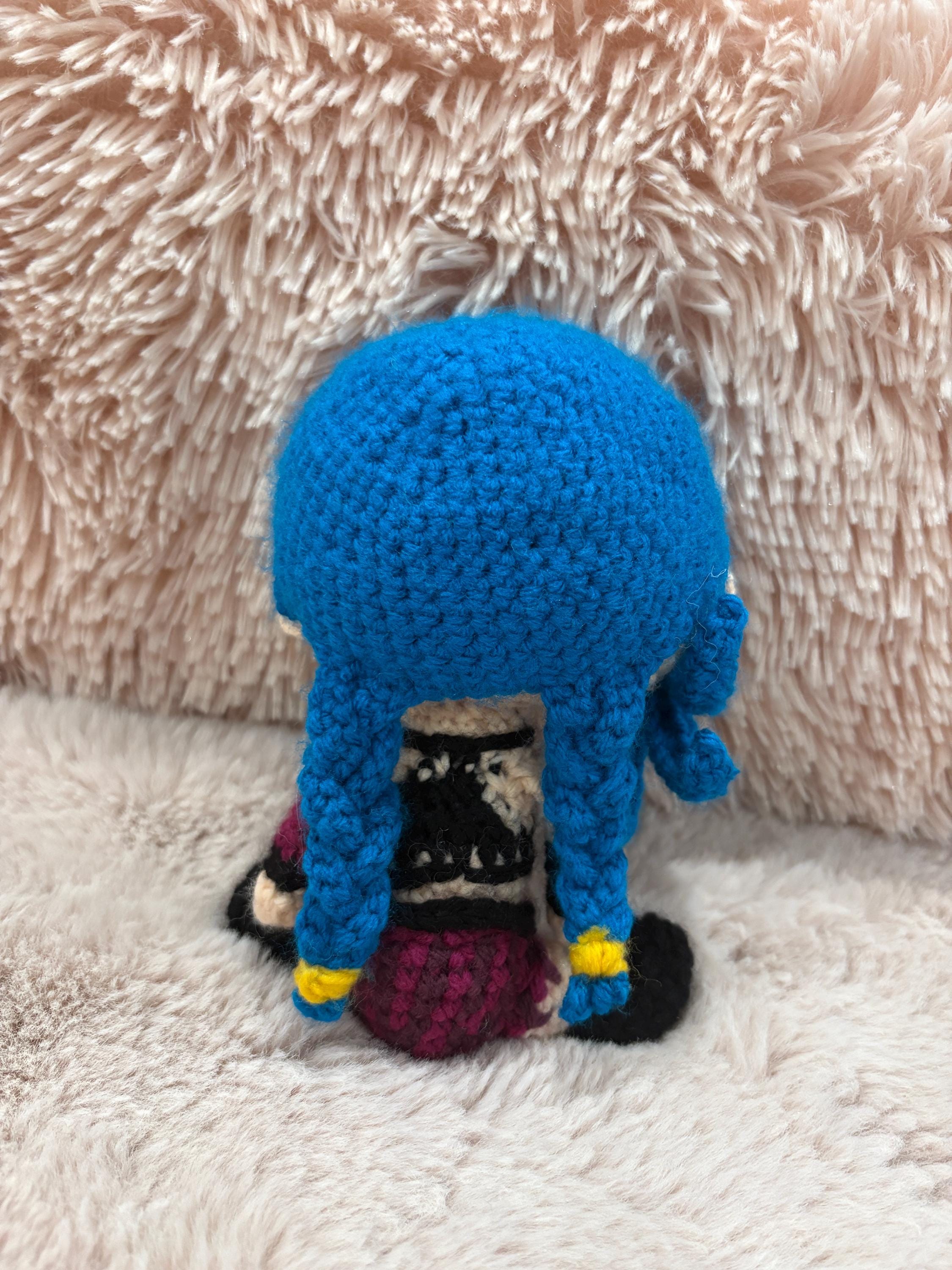 Handmade Crochet Jinx Doll — Arcane (LOL) - Etsy