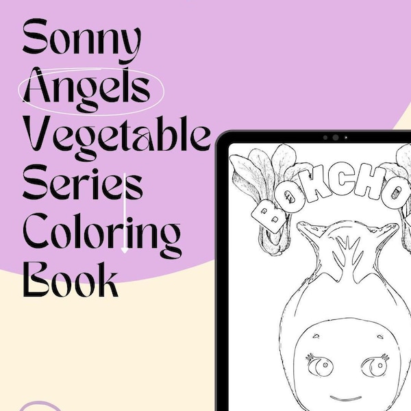 Sonny Angel Coloring Pages - Etsy